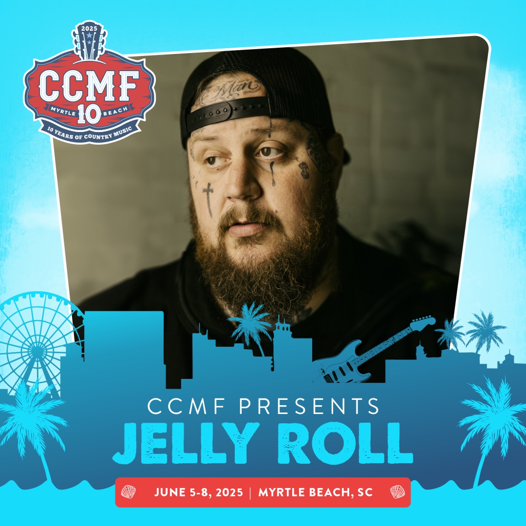 Your First 2025 Headliner Announcement: JELLY ROLL | Carolina Country ...