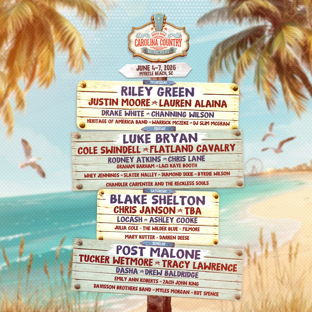 2026 Lineup Just Dropped! | Carolina Country Music Fest